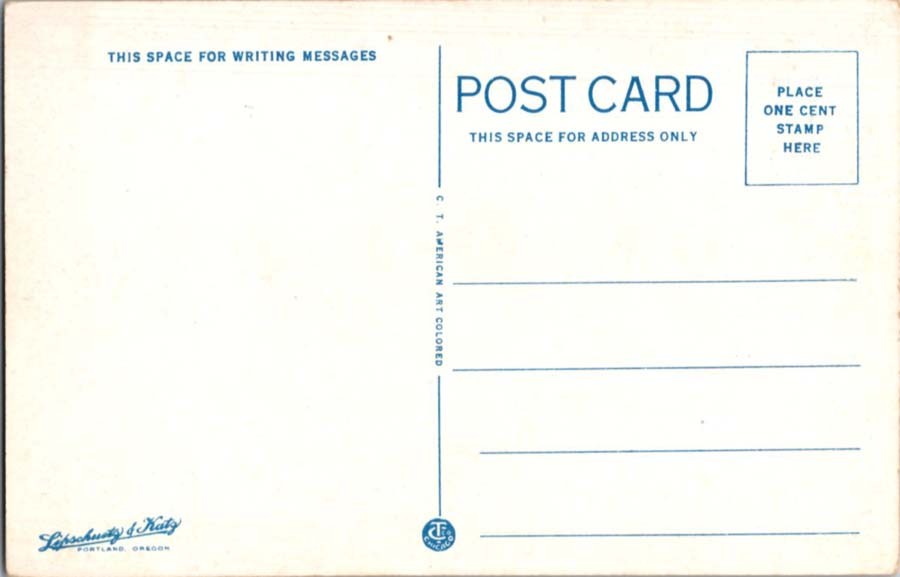 Cascade Locks Oregon OR : BRIDGE SCENE d/13 BA6193 | eBay UK