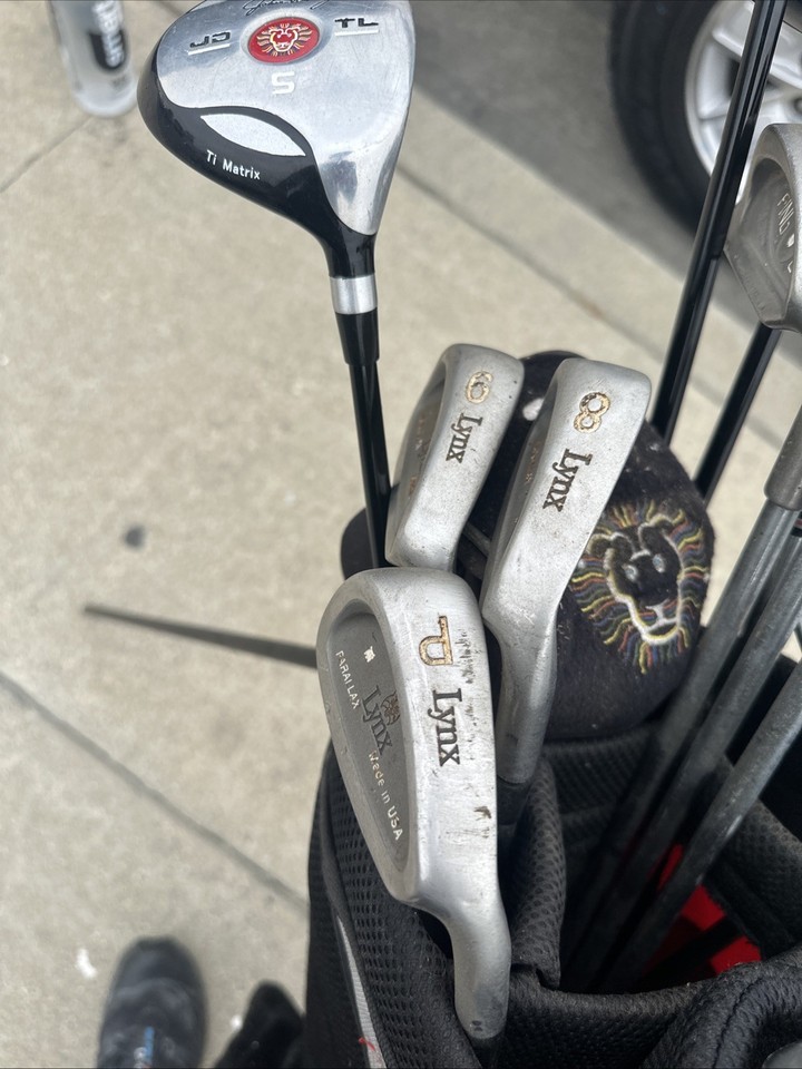 John Daly Hippo Golf Vintage Set 12 Clubs With Bag, 3-S, Fairway ...