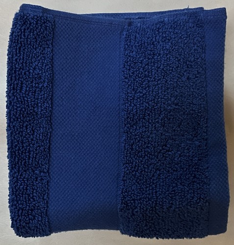 Lauren Ralph Lauren Wescott Set Of 5 Cotton Admiral Blue Wash Cloths ...