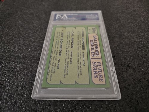 CAL RIPKEN JR. PSA 9 MINT 1982 Topps Baseball Future Stars HOF Rookie ...