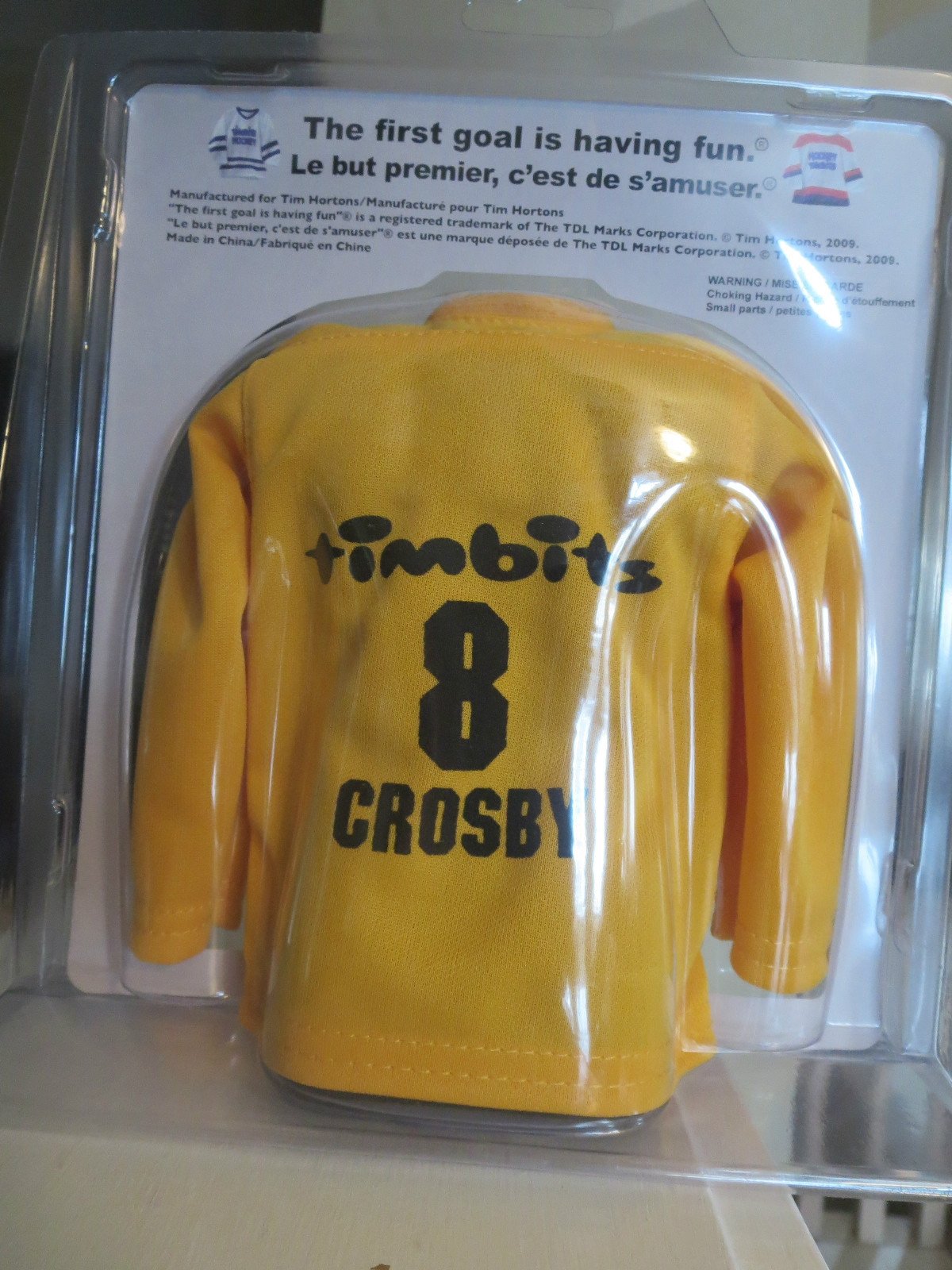 Tim Hortons / SIDNEY CROSBY Mini Jersey Piggy Bank #8 Timbits | eBay