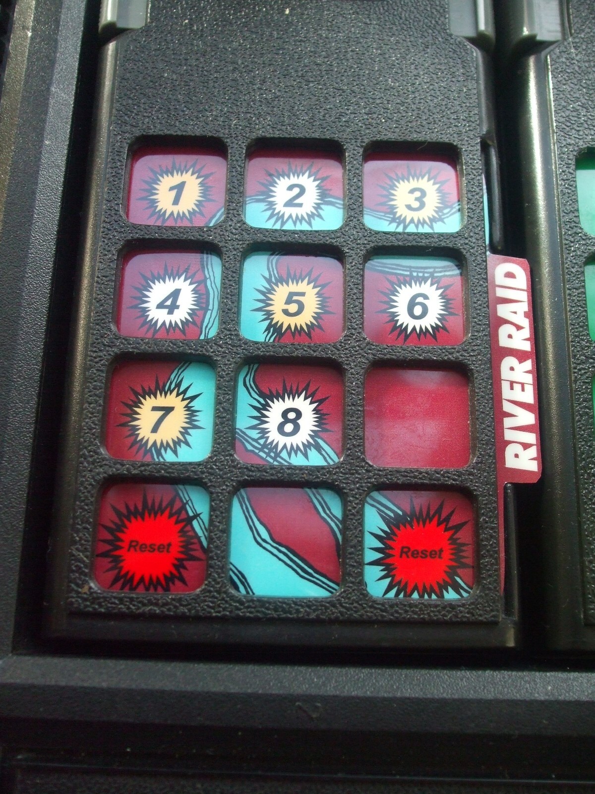 BRAND NEW RIVER RAID OVERLAYS FOR COLECOVISION GAME OPHAN HOMEBREW ...