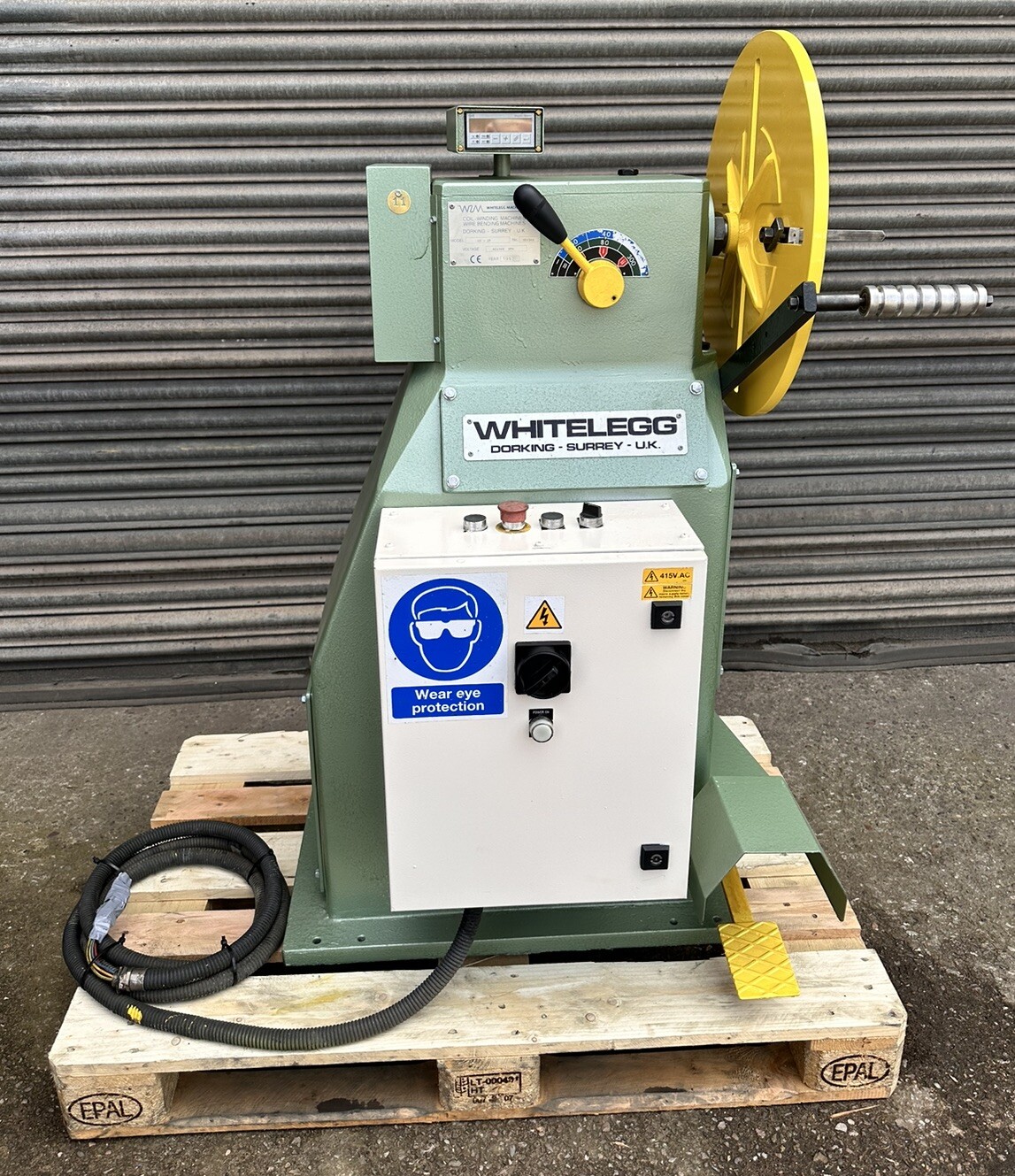 Whitelegg Electric Motor Coil Winding Machine Motor Rewind Repair Wire ...