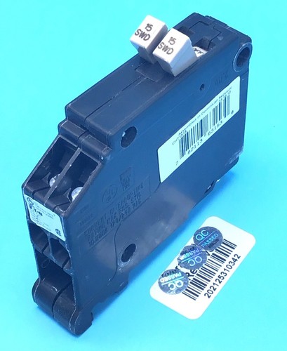 One (1) Circuit Breaker Eaton Cutler Hammer CHT1515 15/15 Amp Two 1 ...
