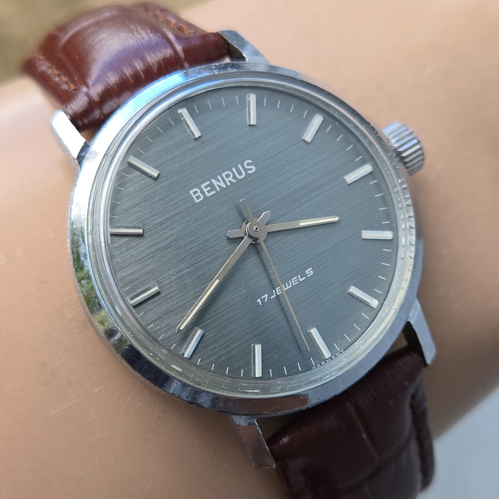 Vintage BENRUS men's manual winding watch FE 140 17Je… - Gem