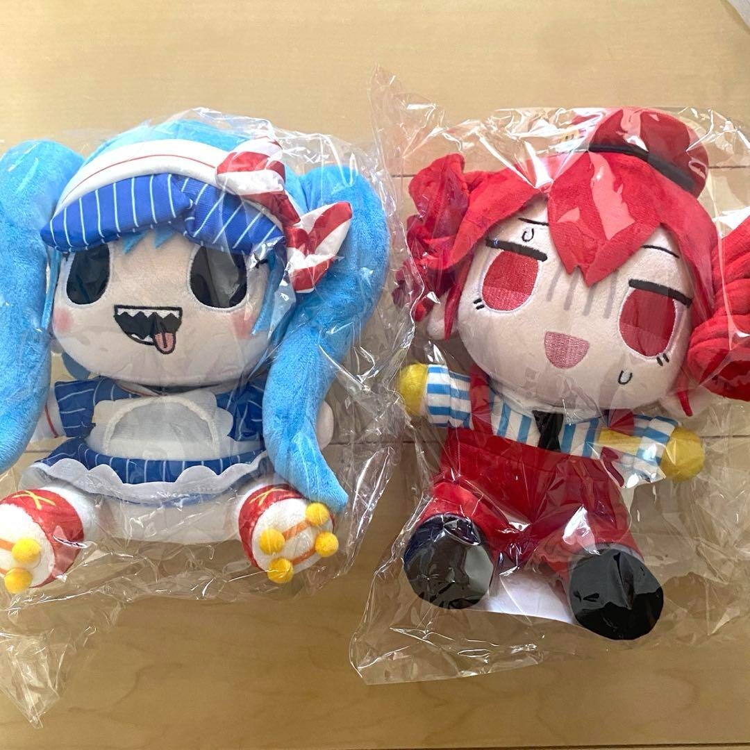 Mesmerizer Chanel Satsuki Kasane Teto Miku Plush Doll Plush Set of 2 ...