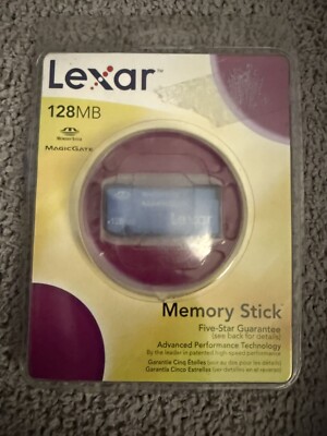 Lexar Media 128MB Memory Stick (MS128-431) New, Magic Gate | eBay