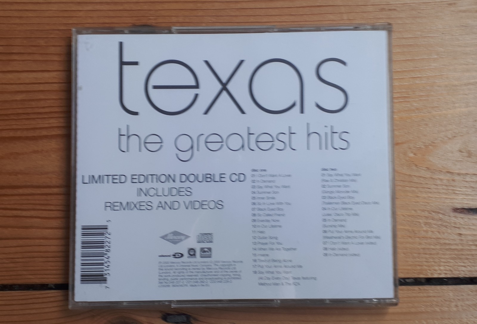 Texas Greatest Hits Ltd Double CD | eBay