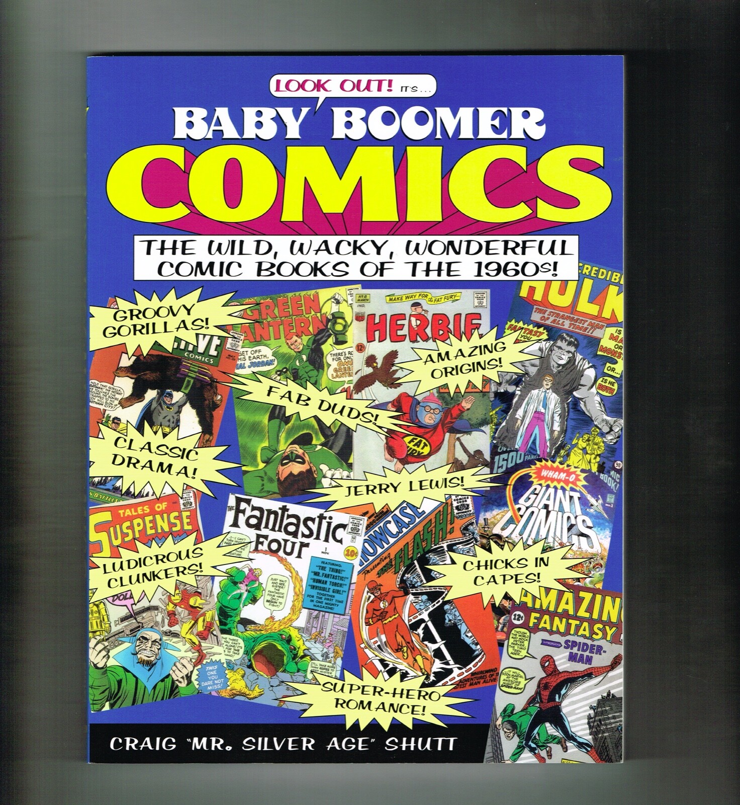 BABY BOOMER COMICS CRAIG (MR SILVER AGE) SHUTT 2003 NEW! BATMAN FLASH ...
