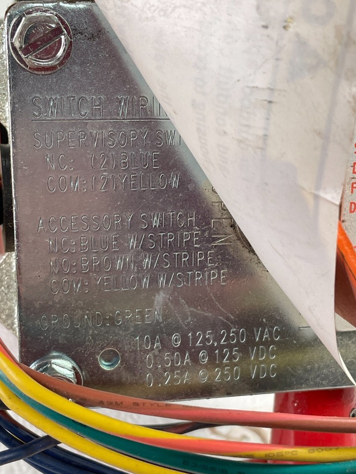 Victaulic Firelock Series 702, 3" Grooved Butterfly Valve w/ Actuator ...