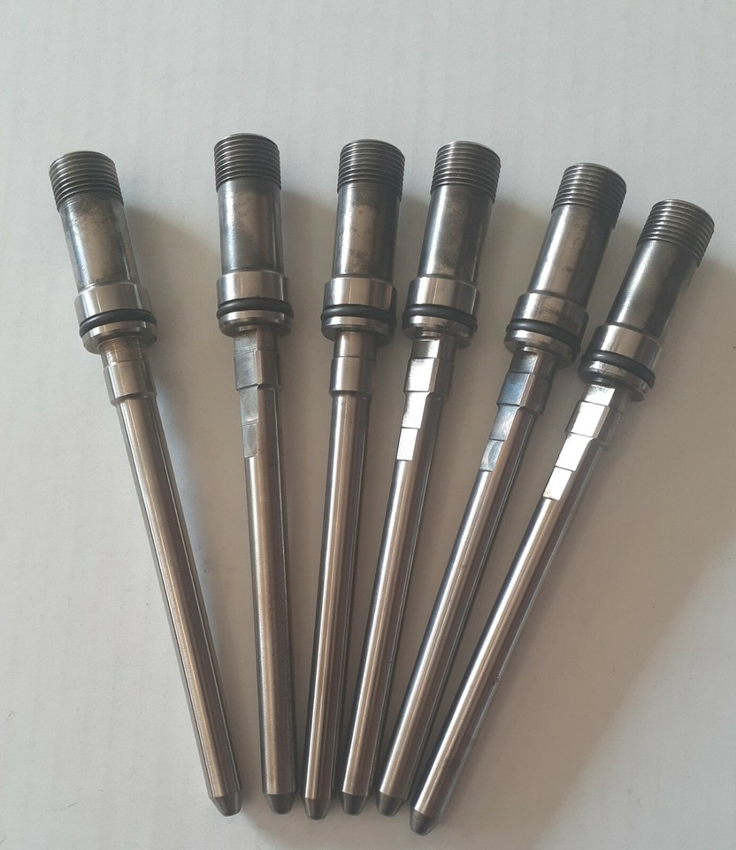 (Set of 6) Cummins ISX Engines Fuel Injection Connectors Tubes Cummins ...