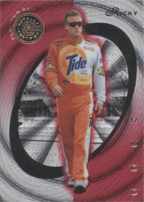 1997 Pinnacle Totally Certified - Ricky Rudd #10 Platinum Red Promo for ...