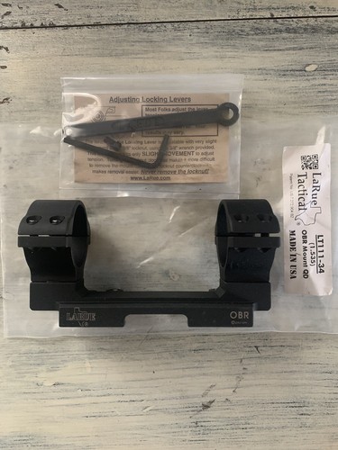 New LaRue QD OBR Scope Mount 34mm Black LT111-34 | eBay