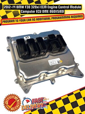 2012-14 BMW F30 328xi ECM Engine Control Module Computer ECU DME ...