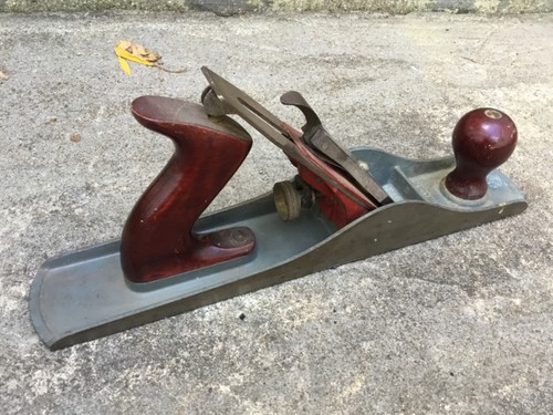 VICTOR by STANLEY No. 1105 14" Hand Wood Plane - Original Red WOOD ...