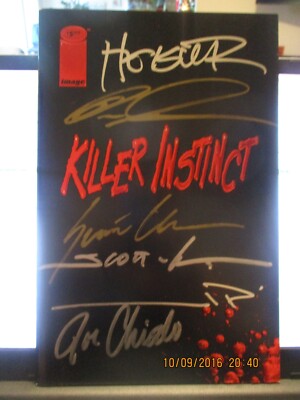 Autographed Killer Instinct Tour Guide Comic Book with 6 signatures | eBay