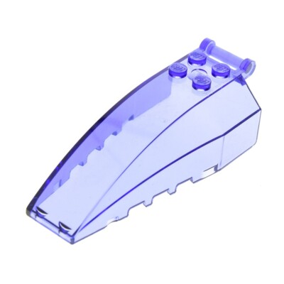 1x Lego Windshield 8x4x2 Transparent Violet Window 4651579 38480 92579 ...