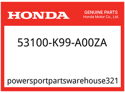 Honda OEM Part 53100-K99-A00ZA HANDLEBAR *NH303M* (MAT AXIS GRAY ...