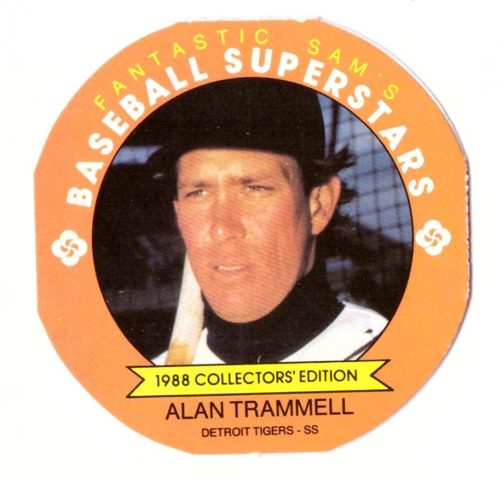 1988 Fantastic Sam's Discs - DETROIT TIGERS Team Set | eBay