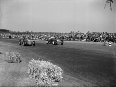 Joe Fry Brian Shawe Taylor, Maserati 4CL 1950 Motor Racing Old Photo 1 ...