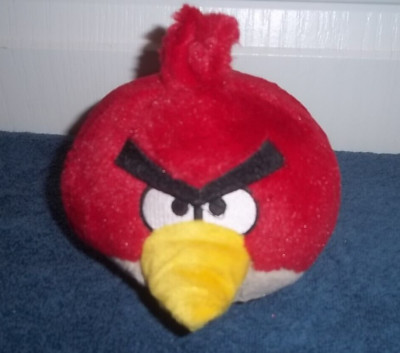 RED ANGRY BIRD - 5 INCHES TALL | eBay
