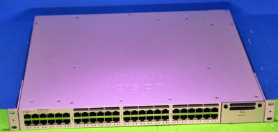 MS390-48P-HW Cisco Meraki MS 390 48-Port Switch 2x MA-PWR-715WAC Power ...