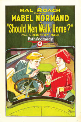 Hal Roach Should Men Walk Home Movie Poster 17 X 12 Reproduction | eBay