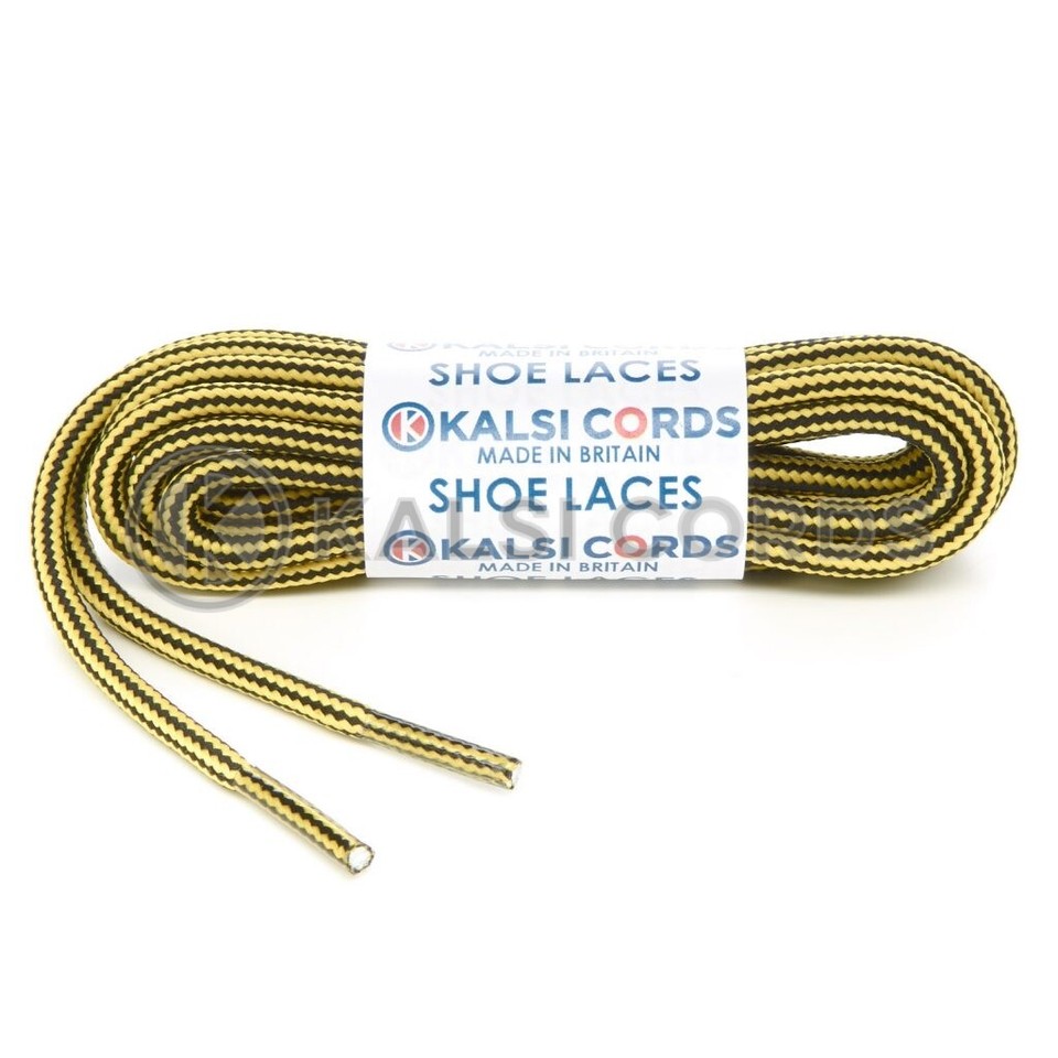 ROUND ROPE SHOELACES WITH STRIPE FOR TIMBERLAND BOOTS HIKING STRONG ...