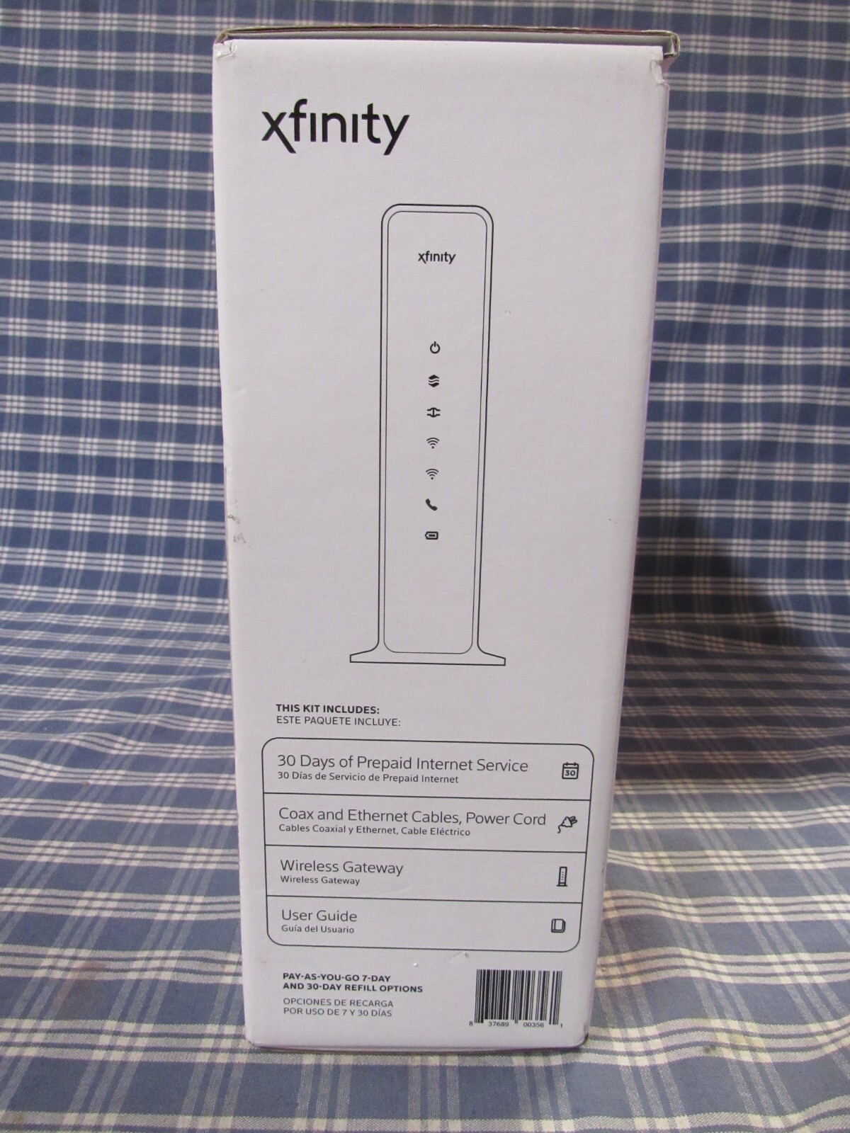 Xfinity Prepaid Internet Starter Kit (BoxSealed Please Read Carefully ...