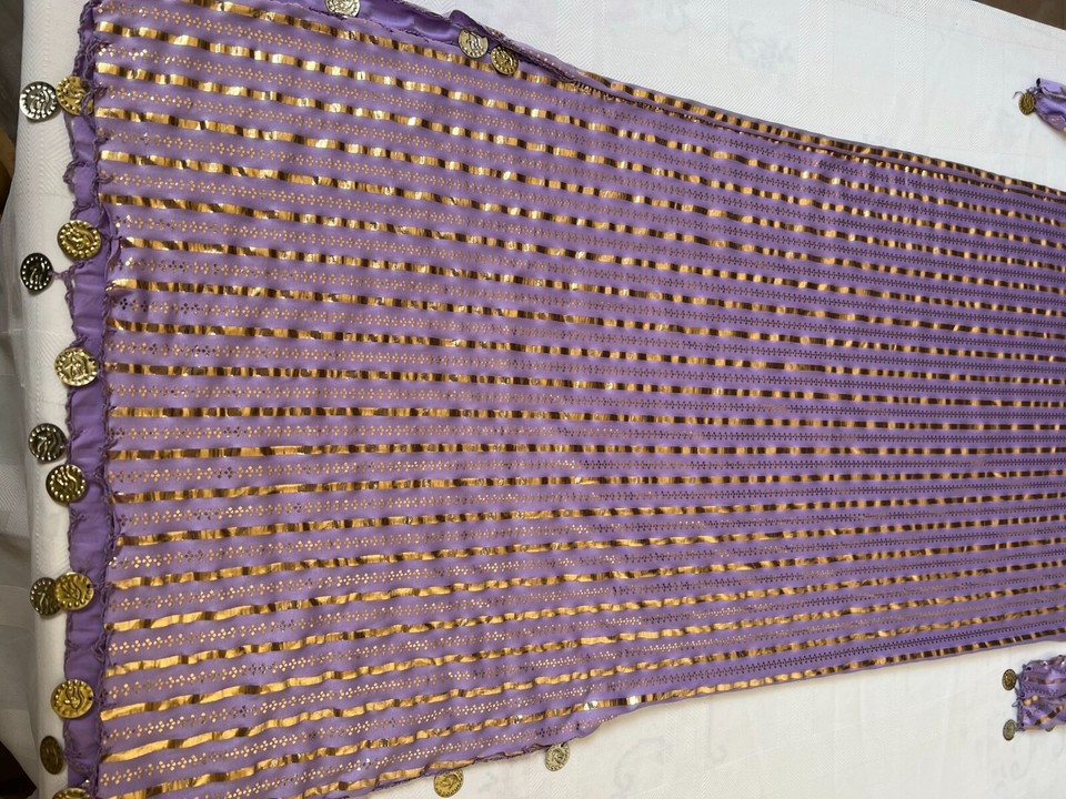 Egyptian Belly Dance Dress Saidi Costume, Baladi Galabia, Fallahi Abaya ...