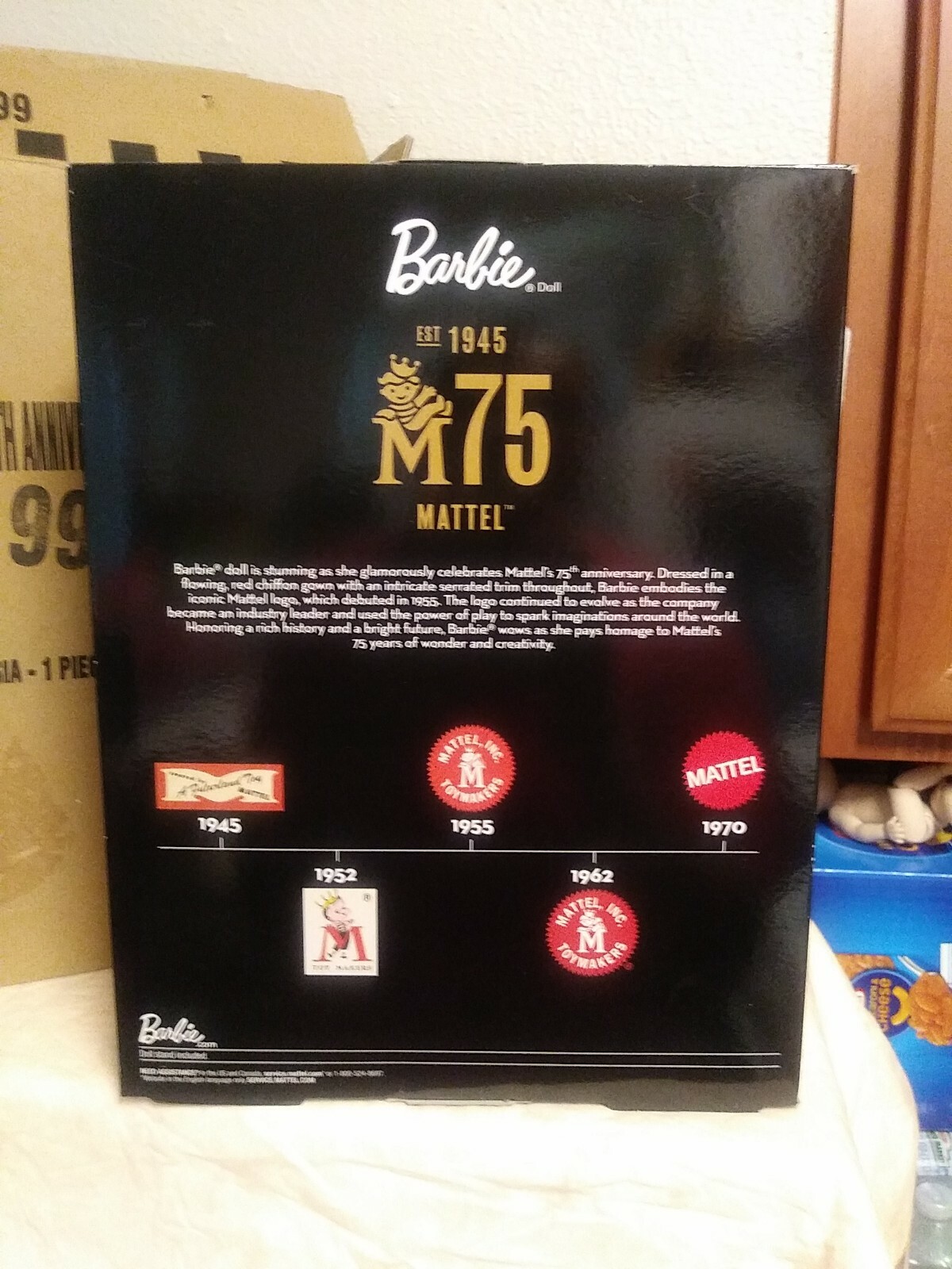 75th Anniversary Barbie Doll AA Gmm99 Mattel 2020 NRFB MINT for sale ...