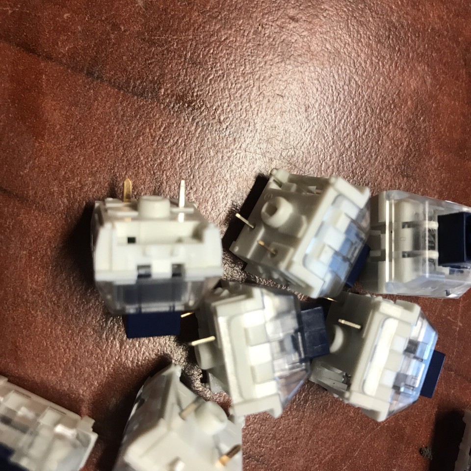 10x Kailh Box Switch Navy RGB SMD for Mechanical Gaming Keyboard 2 pin ...