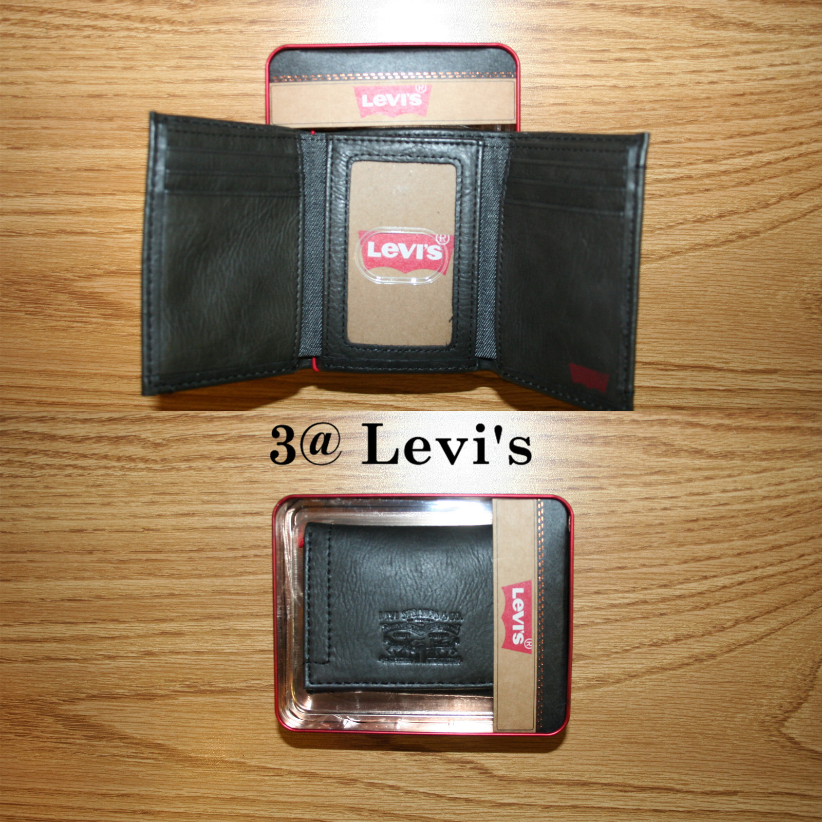 Levi's.Men's Passcase Billfold Wallet.NEW IN BOX | eBay
