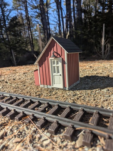 G Scale Building Line Side Shed New With Lights. | eBay
