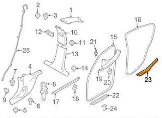 NEW BMW 4 F36 FRONT DOOR M SPORT SILL STRIP PLATE 51478051037 OEM NO🇺🇸 ...