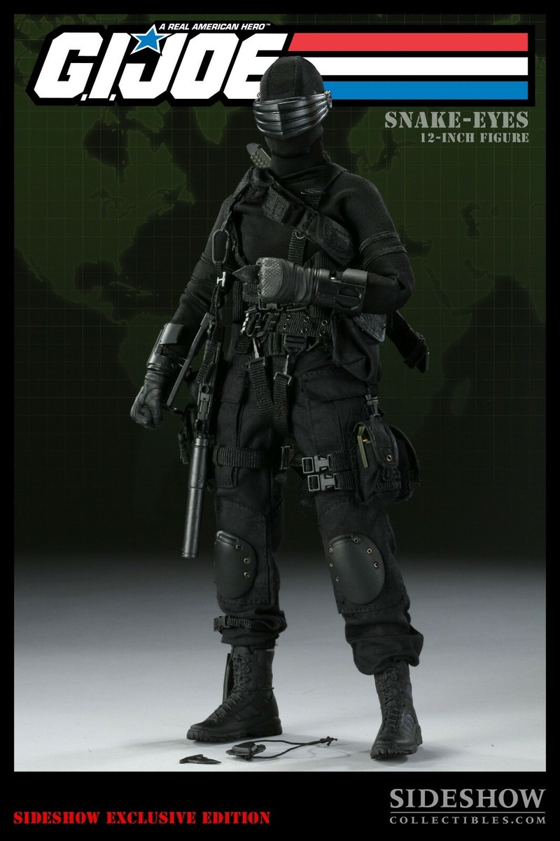 Sideshow GI Joe Snake Eyes Exclusive 26101 12 Sideshow GI Joe Snake Eyes Exclusive 26101 12