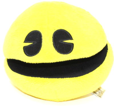 Bandai Namco Pac-Man 7" Plush Round Yellow Stuffed Pac-Man Toy TAG | eBay