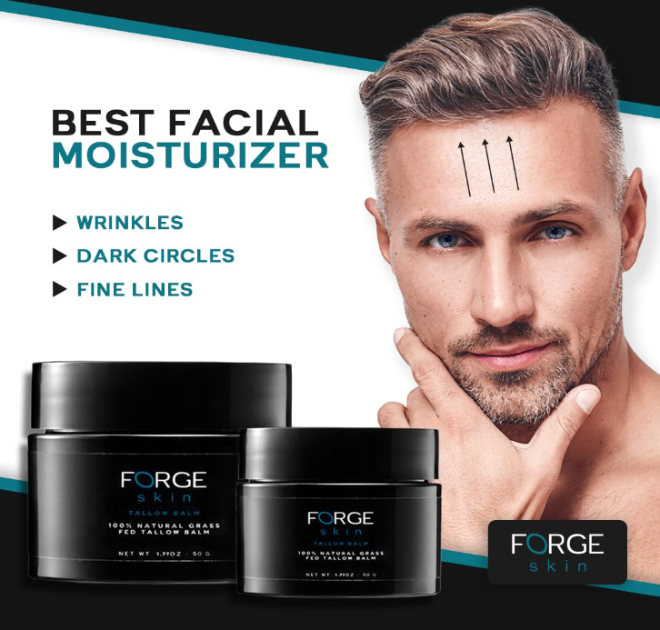 The Forge Skin Men's Beef Tallow Balm for Skin,Beef Tallow f Skin Face ...