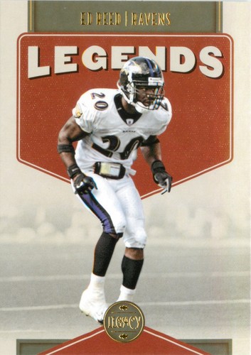 Ed Reed 2022 Panini Legacy Football NFL Legends Card #110 Baltimore ...