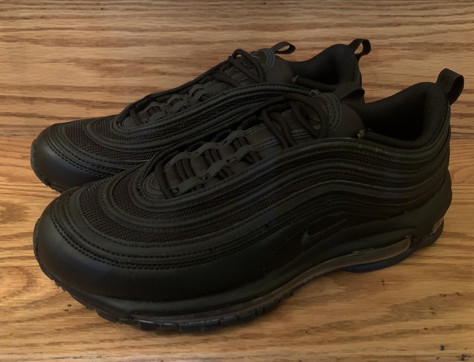 Nike Air Max 97 Sneakers DH8016 002 Women’s US 6 Triple Black NEW $175 ...