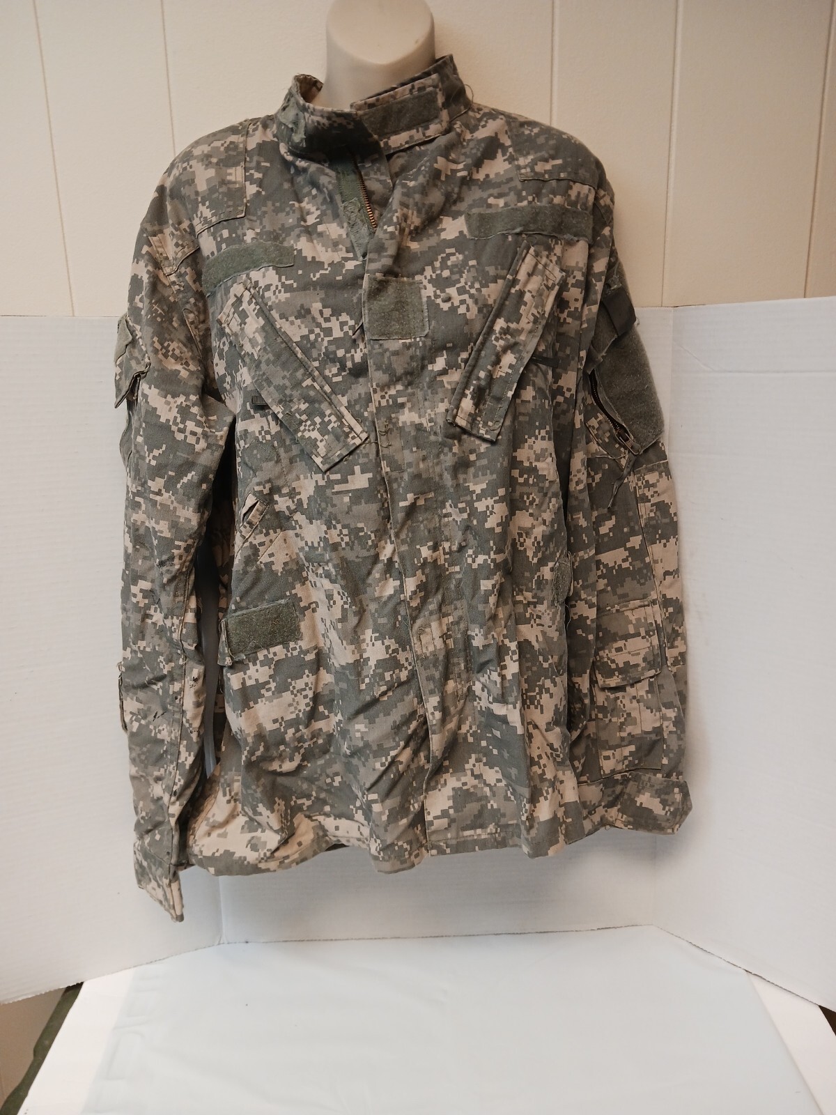 US ARMY COMBAT AIRCREW ACU COAT A2CU SHIRT FLIGHT SUIT NSN 8415-01-526 ...