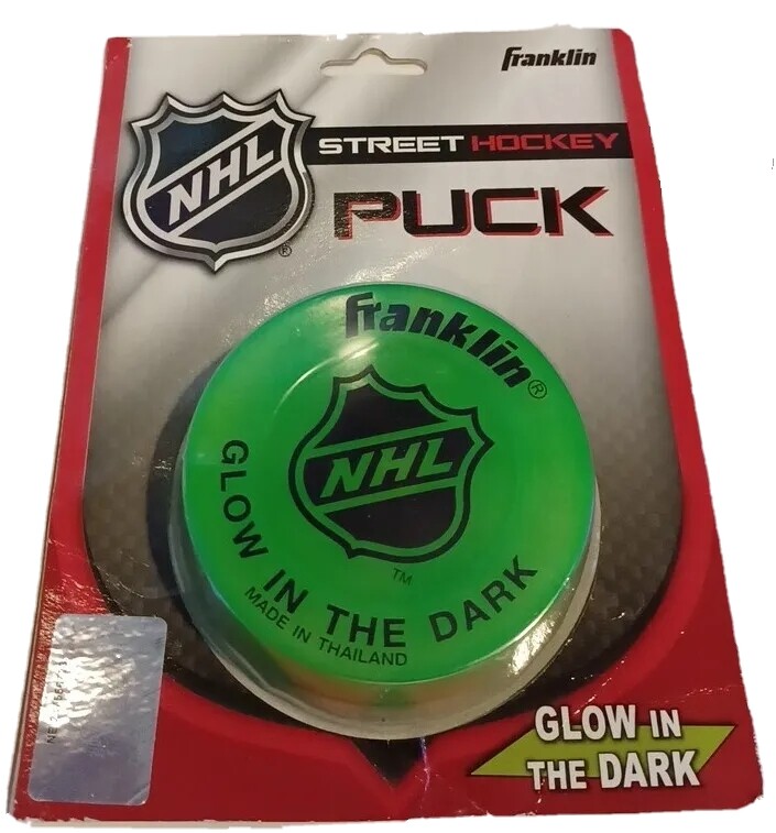 Franklin Sports Glow in the Dark NHL Street Hockey Puck, Official Size ...