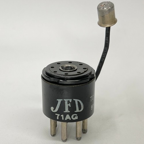 Vintage JFD Sockette 71AG Radio Tube Socket Adapter For 6A7 Tube to 7B8 ...