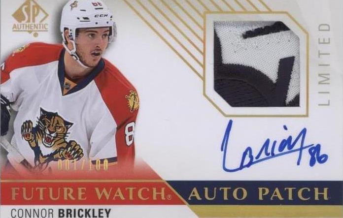 2015-16 SP Authentic - Future Watch Connor Brickley #257 Limited ...