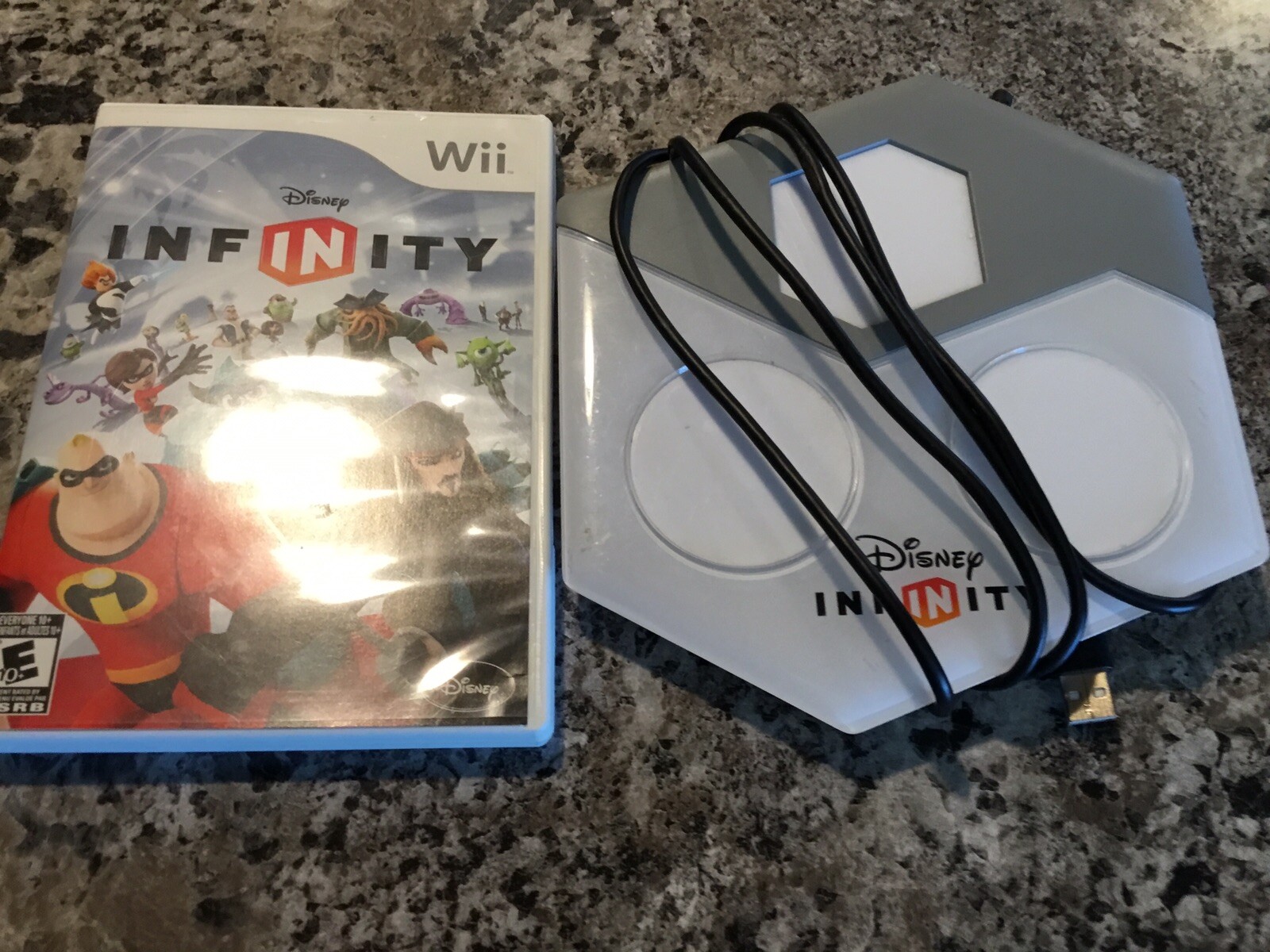 Disney Infinity INF-8032386 USB Portal Base Pad WITH GAME WII U | eBay