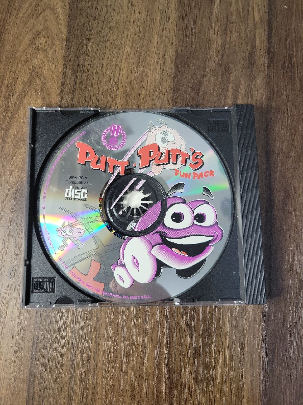 Putt Putt’s Fun Pack PC CD-ROM 1994 Vintage Game. Disc only | eBay