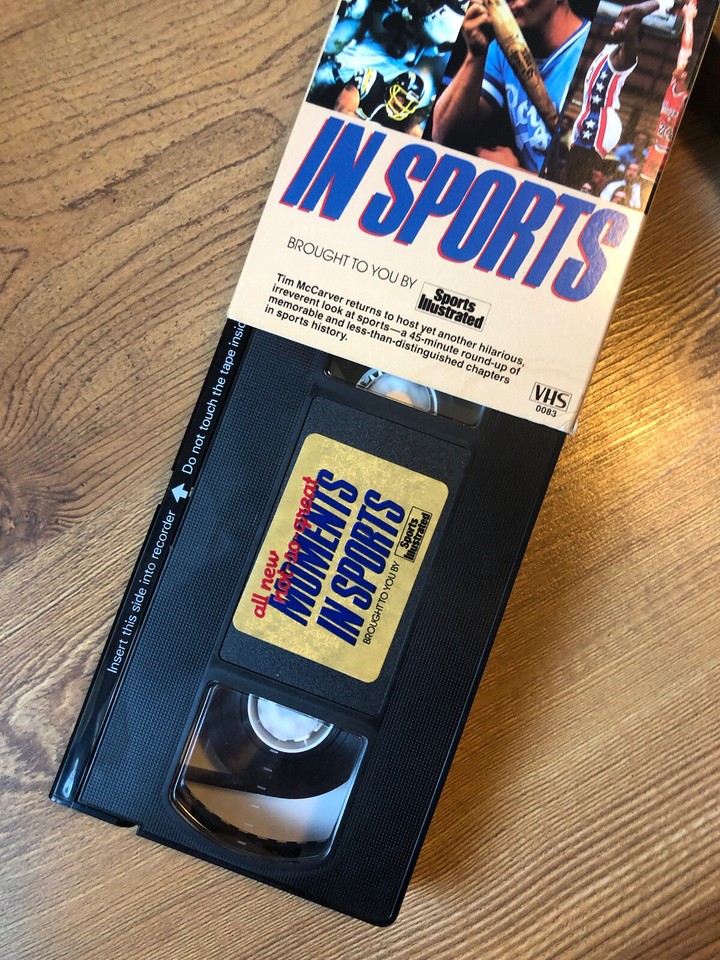 Sports Illustrated & HBO VHS ~ "NOT-SO-GOOD" MOMENTS IN SPORTS, History ...