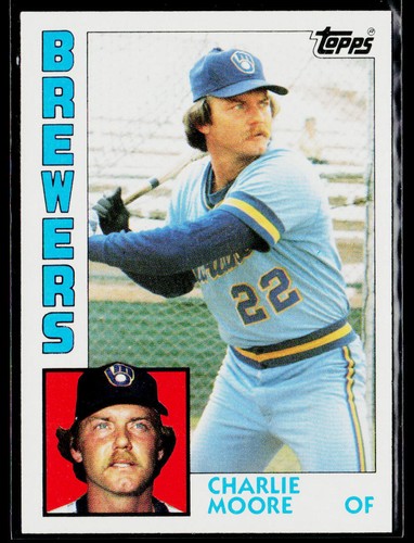 Charlie Moore 1984 Topps #751 Milwaukee Brewers | eBay