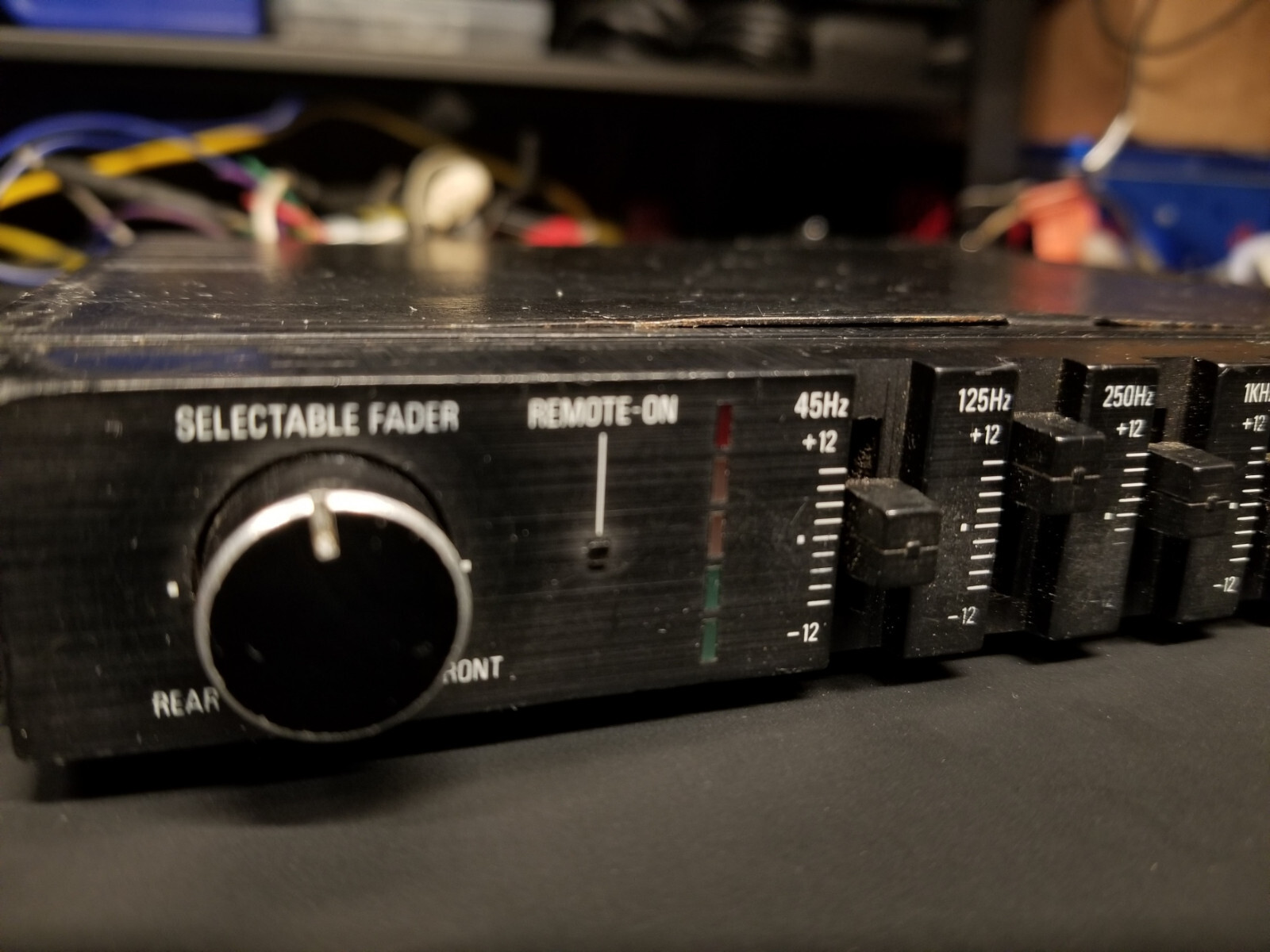 Vintage ALPINE 3216 Bi-Level 7 BAND CAR STEREO GRAPHIC EQUALIZER EQ Old ...