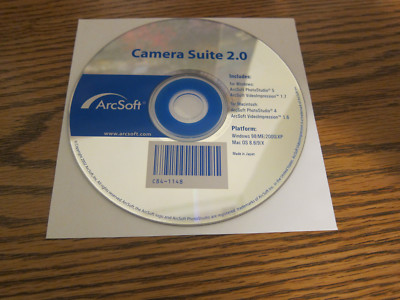 ArcSoft camera suite 2.0 Software CD | eBay